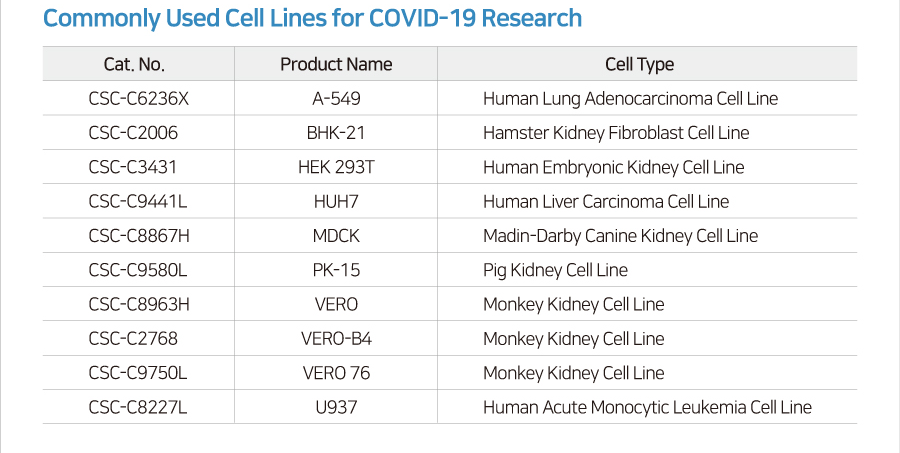 544호-SARS-CoV-2 Cell Lines – (주)바이오디